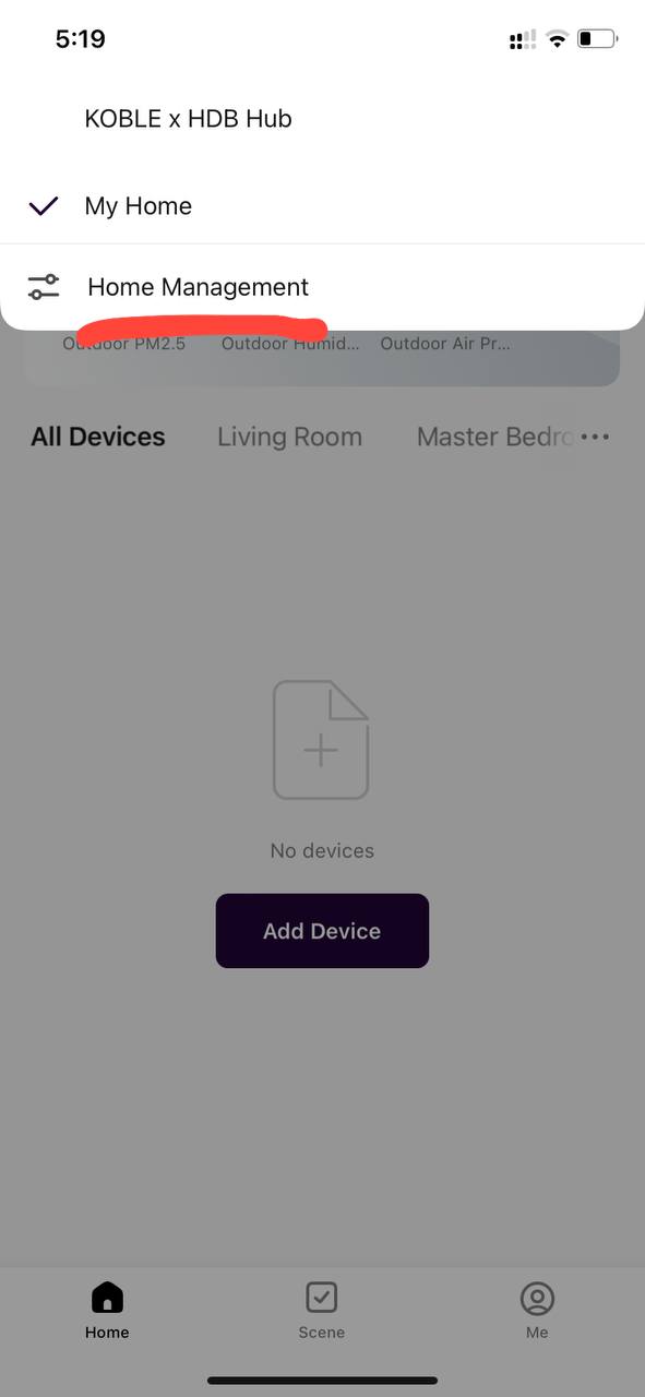 Manage Homes And Home Members | Koble