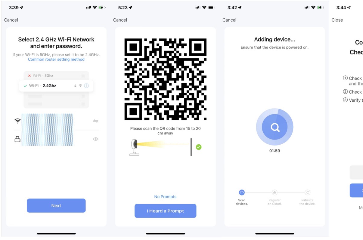Manually Add Camera In QR Code Mode | Koble