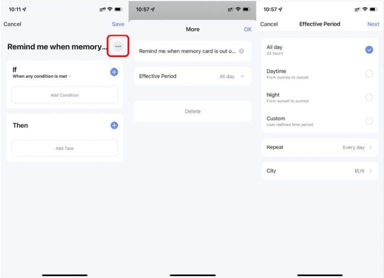 Set Effective Periods | Koble